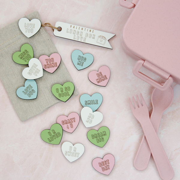Lunch Box Love Tokens - Valentine - Pomp & Revel
