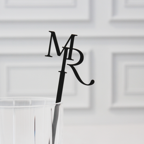 Dual Initial Stirrers - Set of 25 - Pomp & Revel