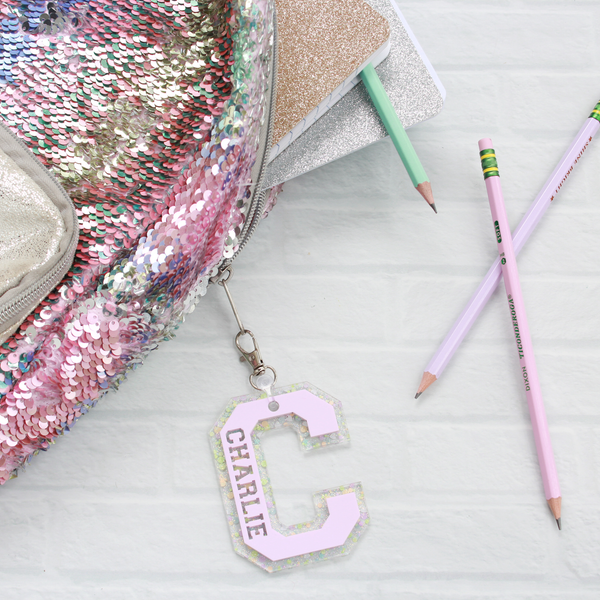 Varsity Letter Bag Tags by Stella's Studio - Pomp & Revel