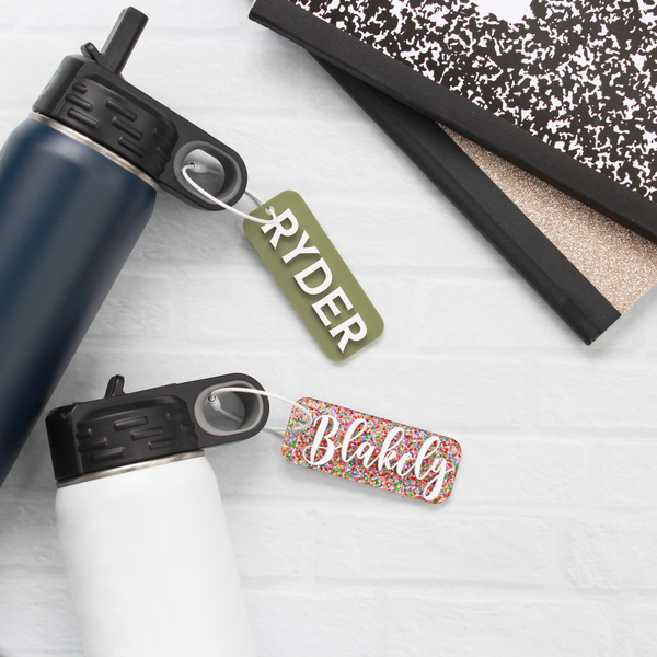 Water Bottle Name Tags - Pomp & Revel