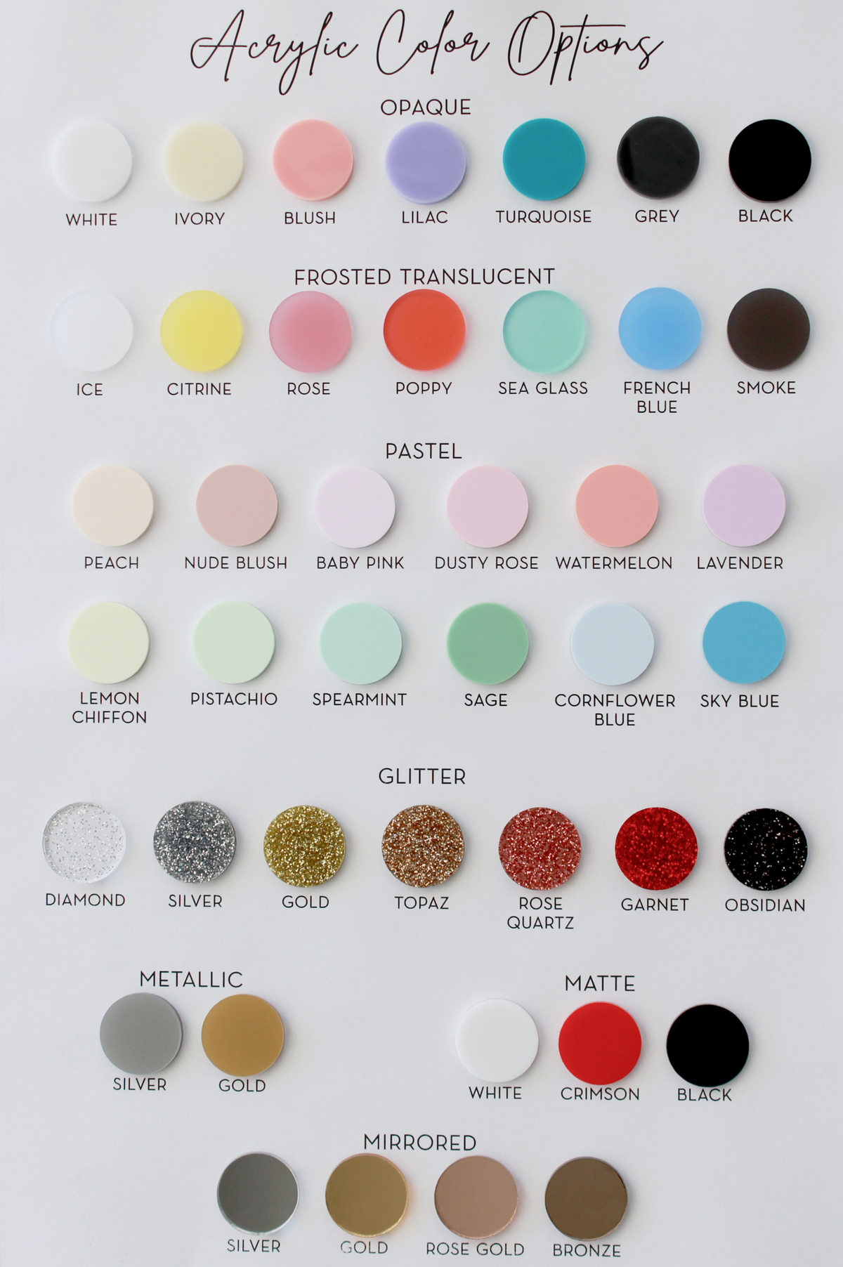 Script Place Cards - Pomp & Revel