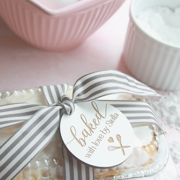 Baked With Love Gift Tag Set - Pomp & Revel