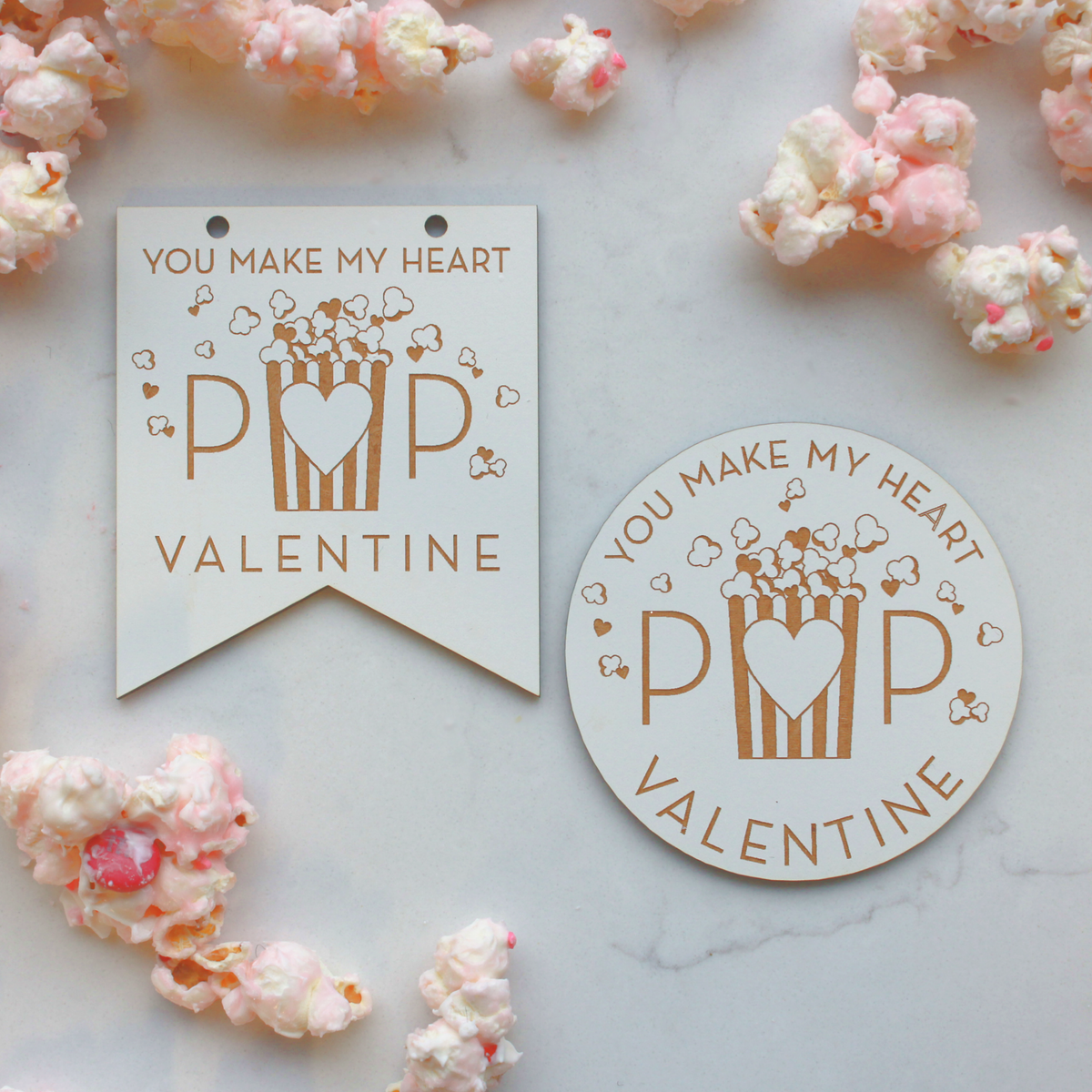 Heart Pop Gift Tags - Pomp & Revel