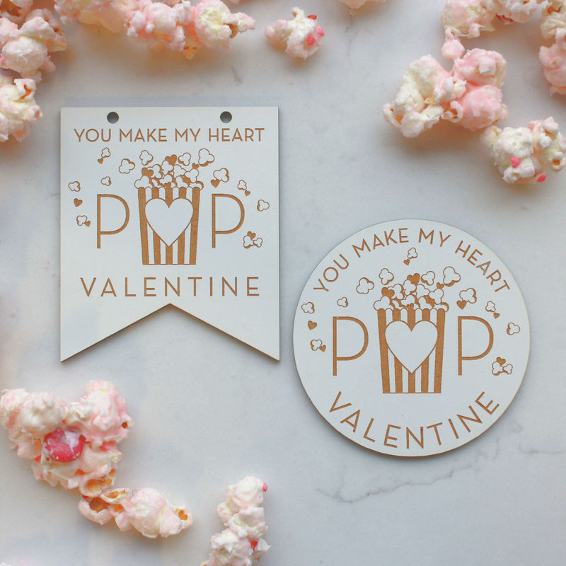 Heart Pop Gift Tags - Pomp & Revel