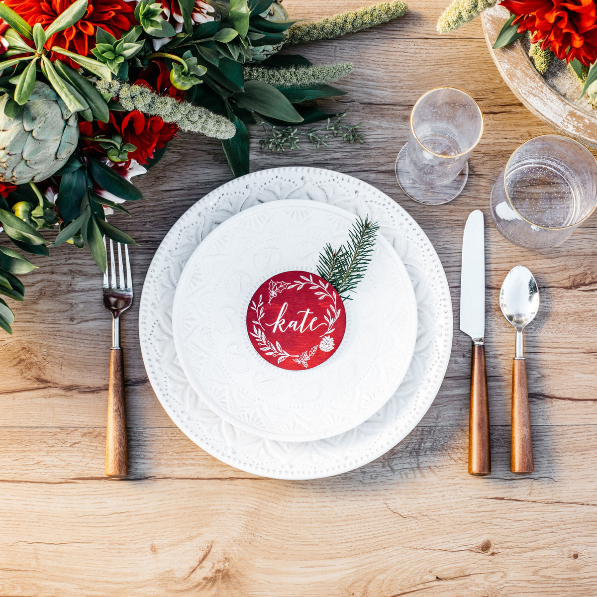 Holiday Place Cards - Pomp & Revel