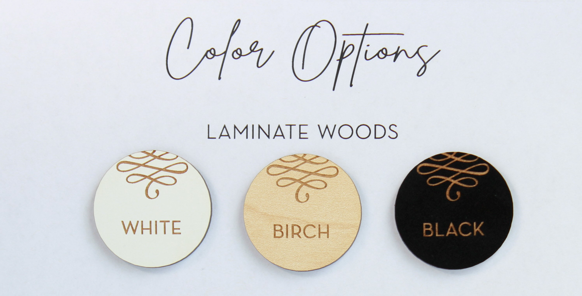 Script Place Cards - Pomp & Revel