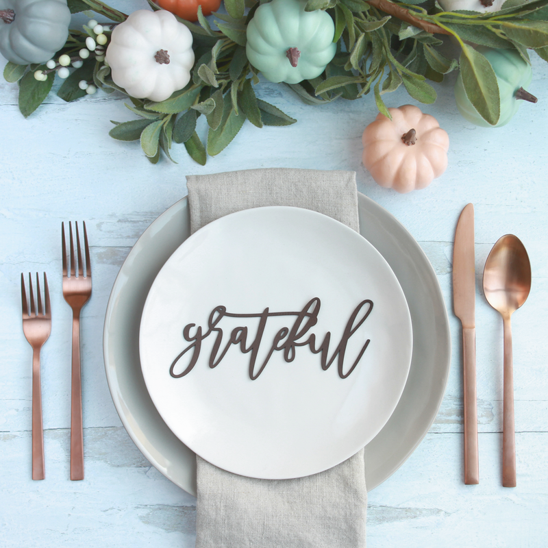 Leather Script Place Cards - Pomp & Revel