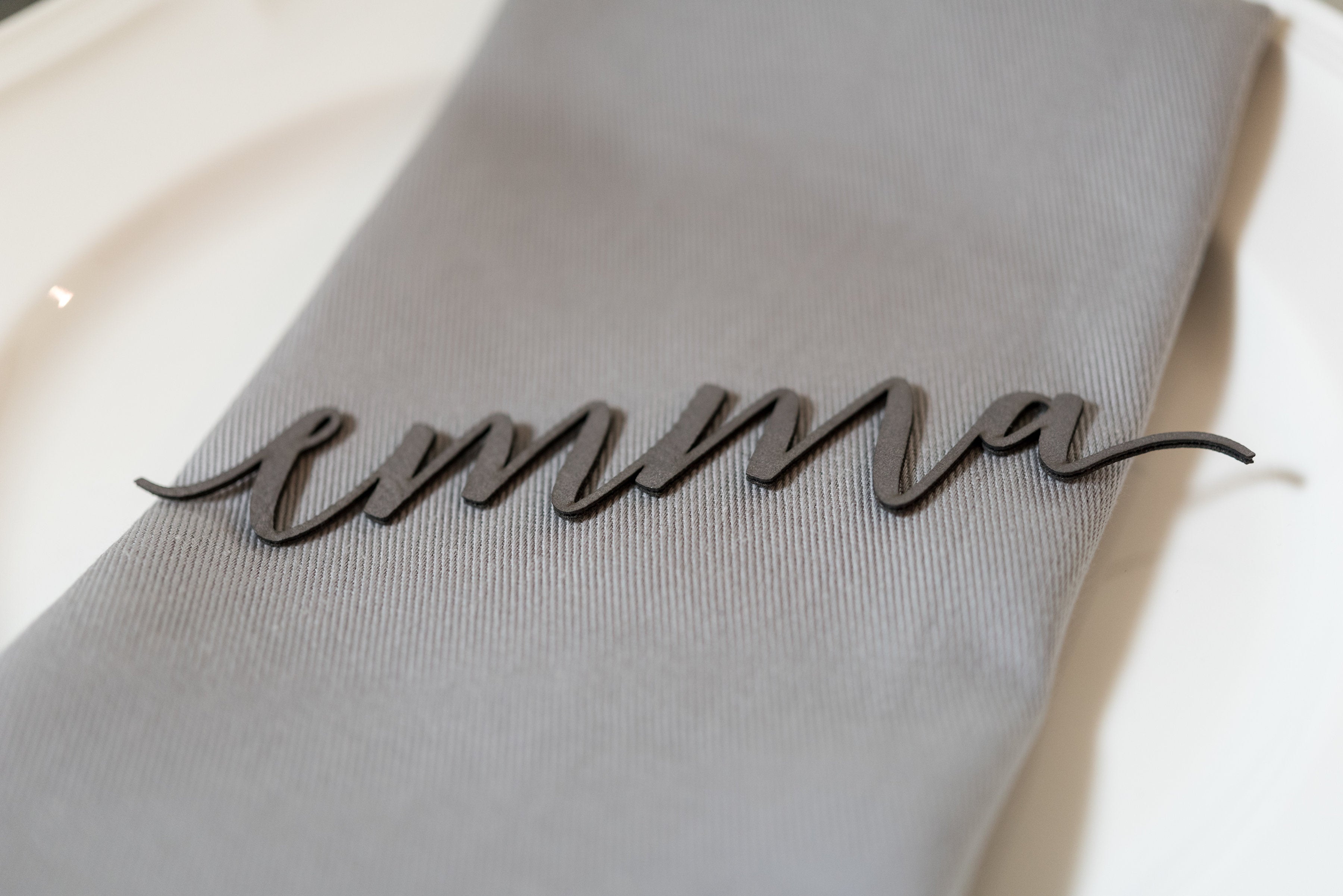 Script Place Cards - Pomp & Revel