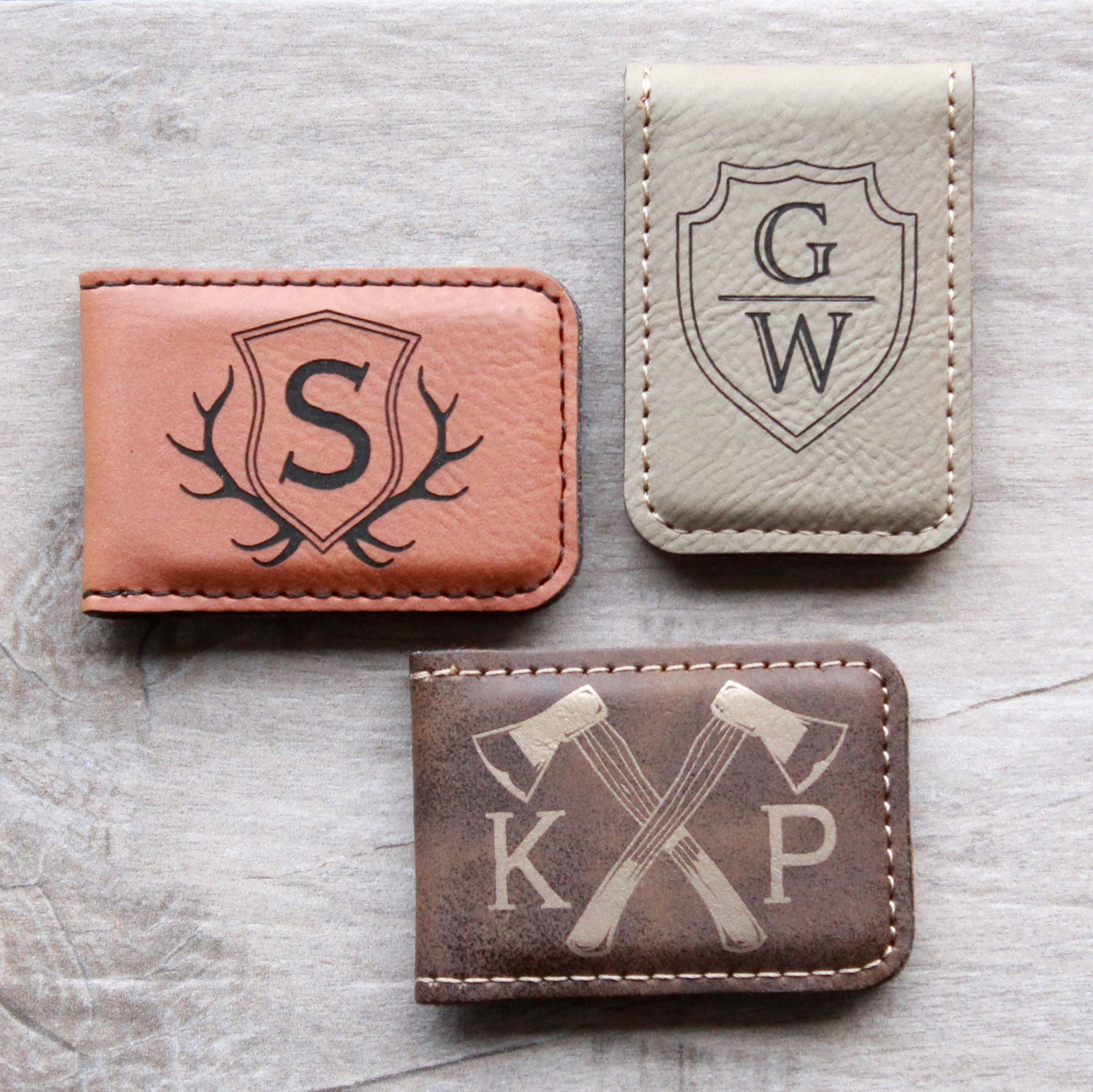 Monogram Money Clip - Pomp & Revel