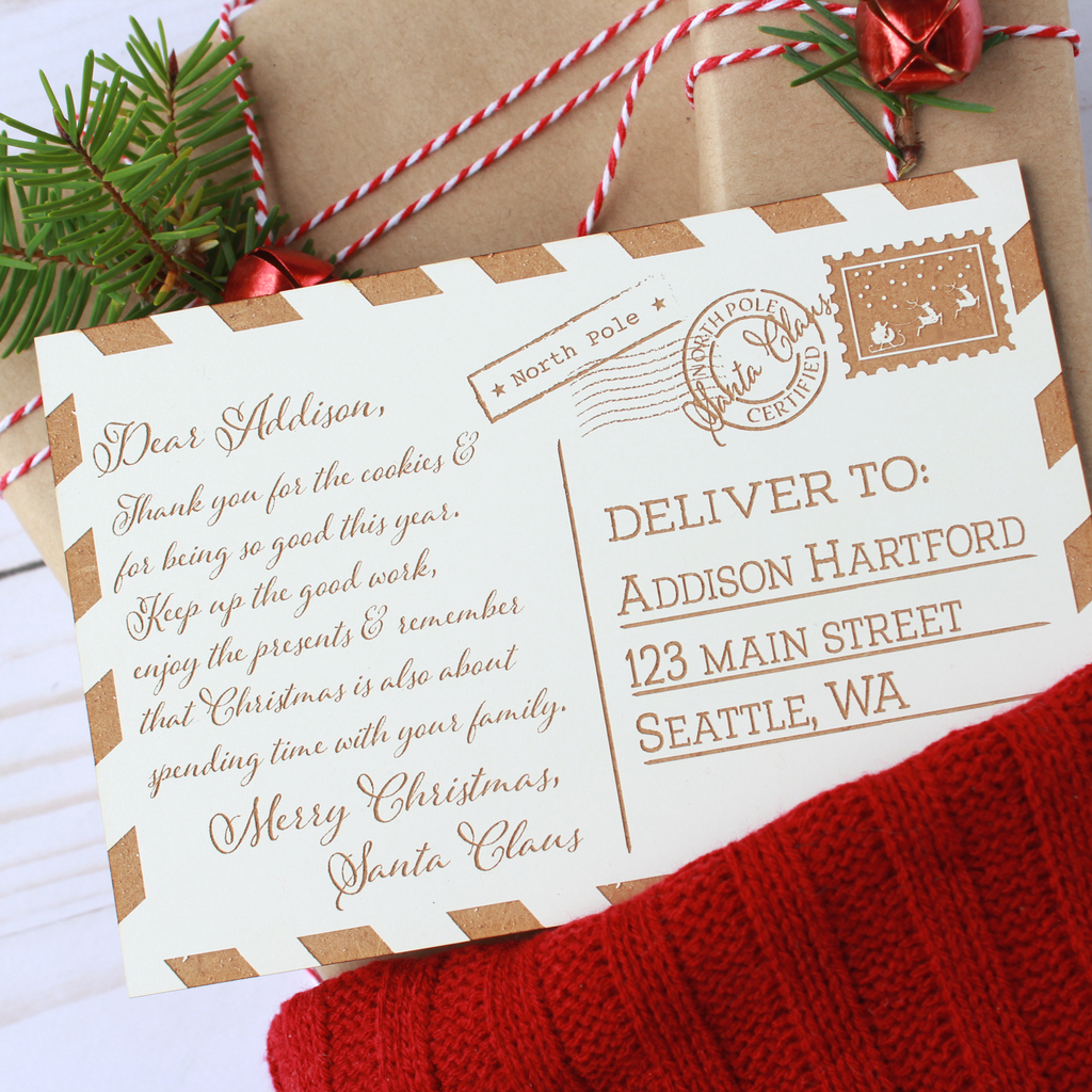 Postcard From Santa - Pomp & Revel