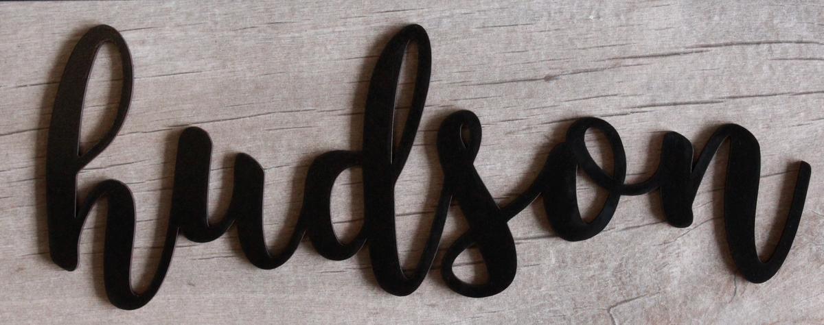 Custom Script Name Wall Hanging - Pomp & Revel
